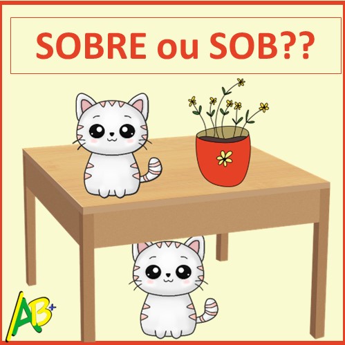 Uso de sobre e sob - Vamos exercitar? - FONETICANDO